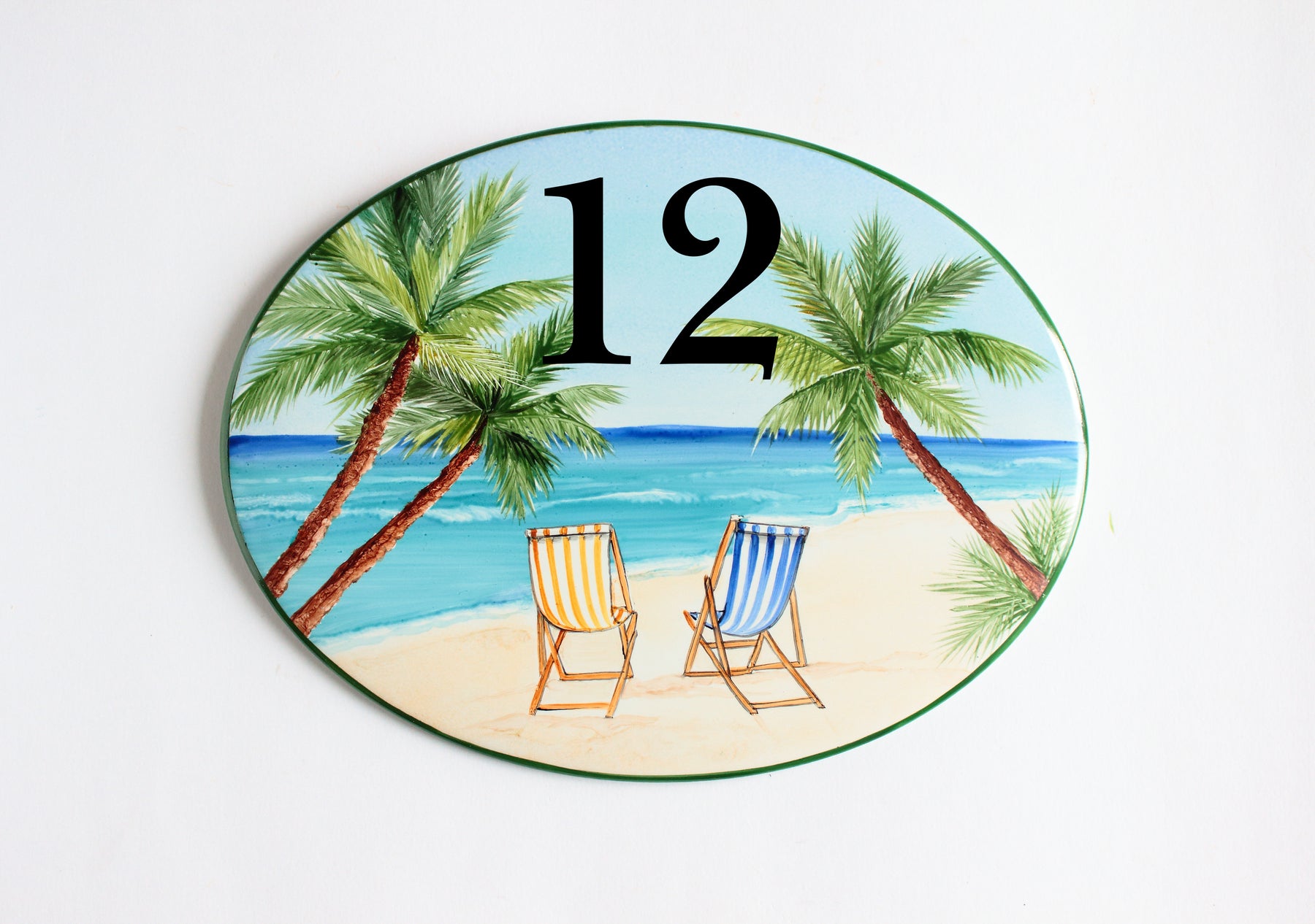 Custom Beach House Signs | Hand-Painted Coastal Name Plaques– DipintoAdArte