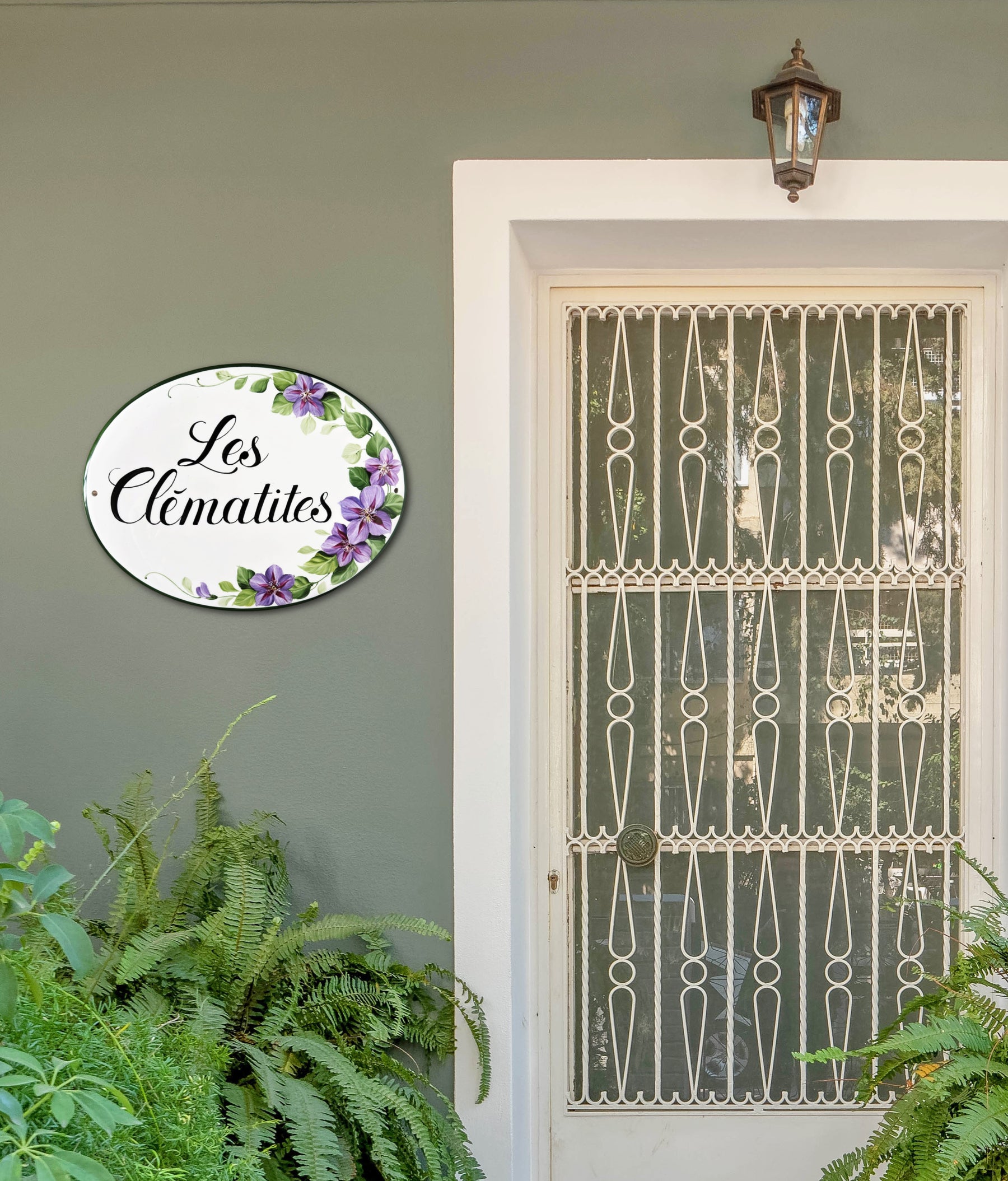 Custom House Signs for Cottage | Hand-painted Ceramic Plaques ...