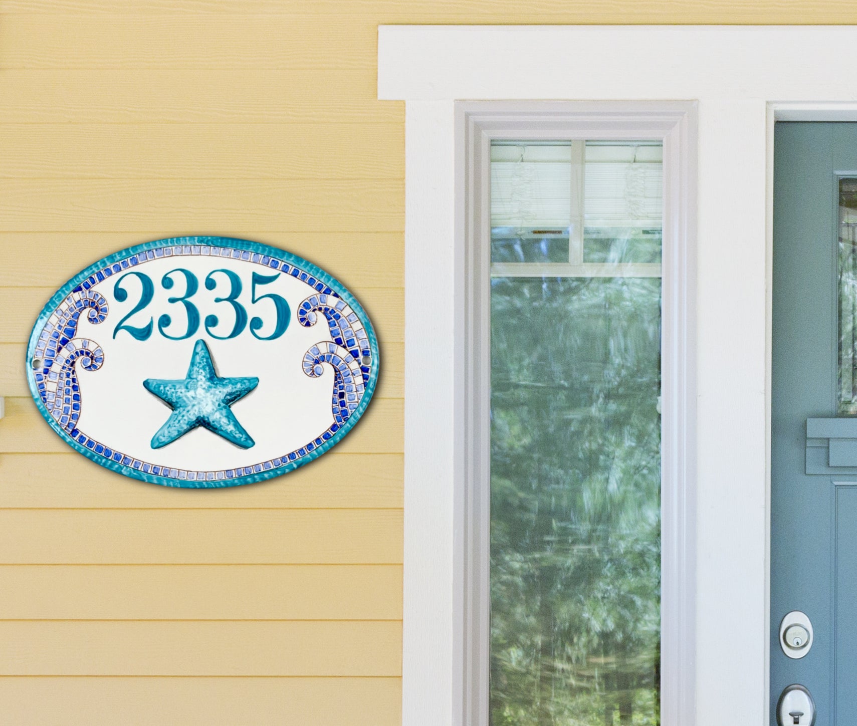 Custom Beach House Signs | Hand-Painted Coastal Name Plaques– DipintoAdArte