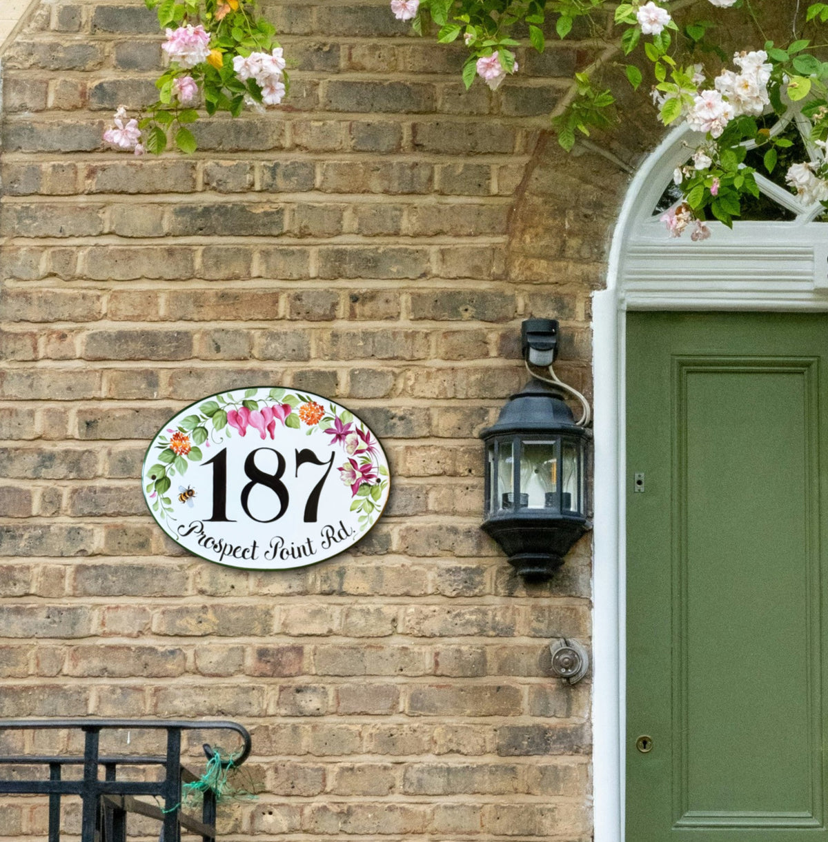 Custom House Signs for Cottage | Hand-painted Ceramic Plaques ...