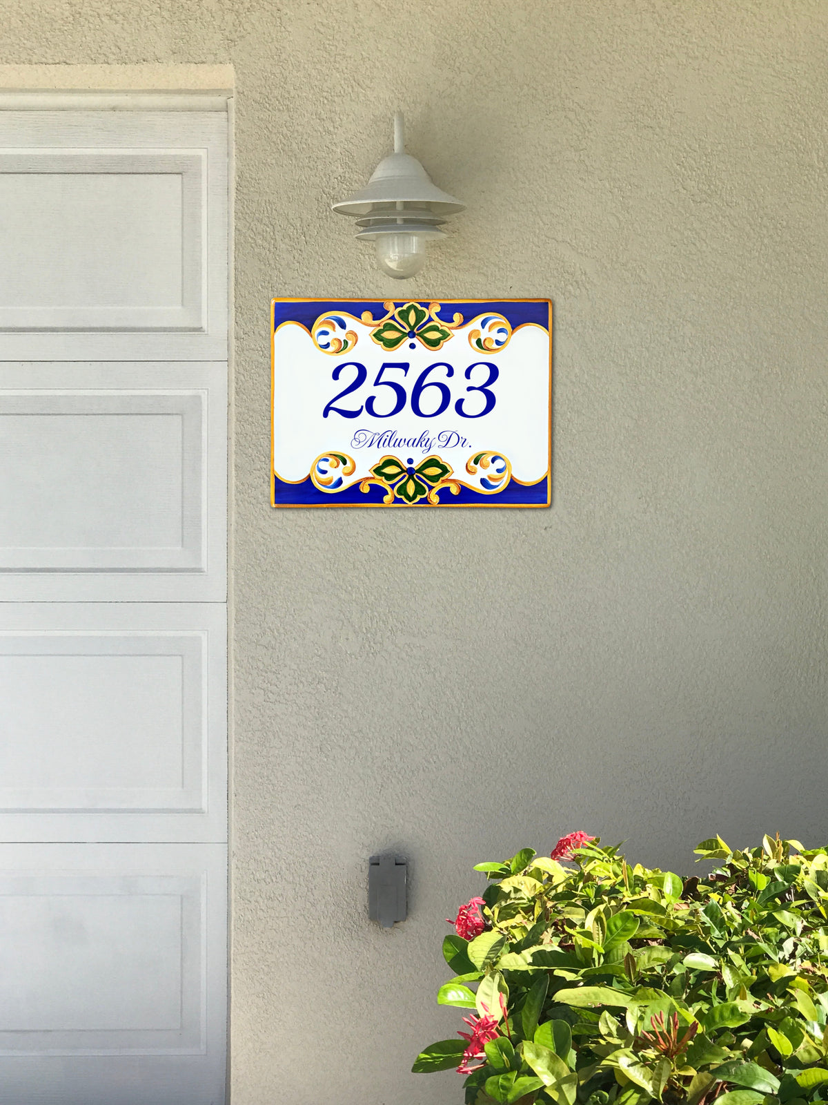 Custom House Numbers & Address Tiles | Personalized Signs– DipintoAdArte