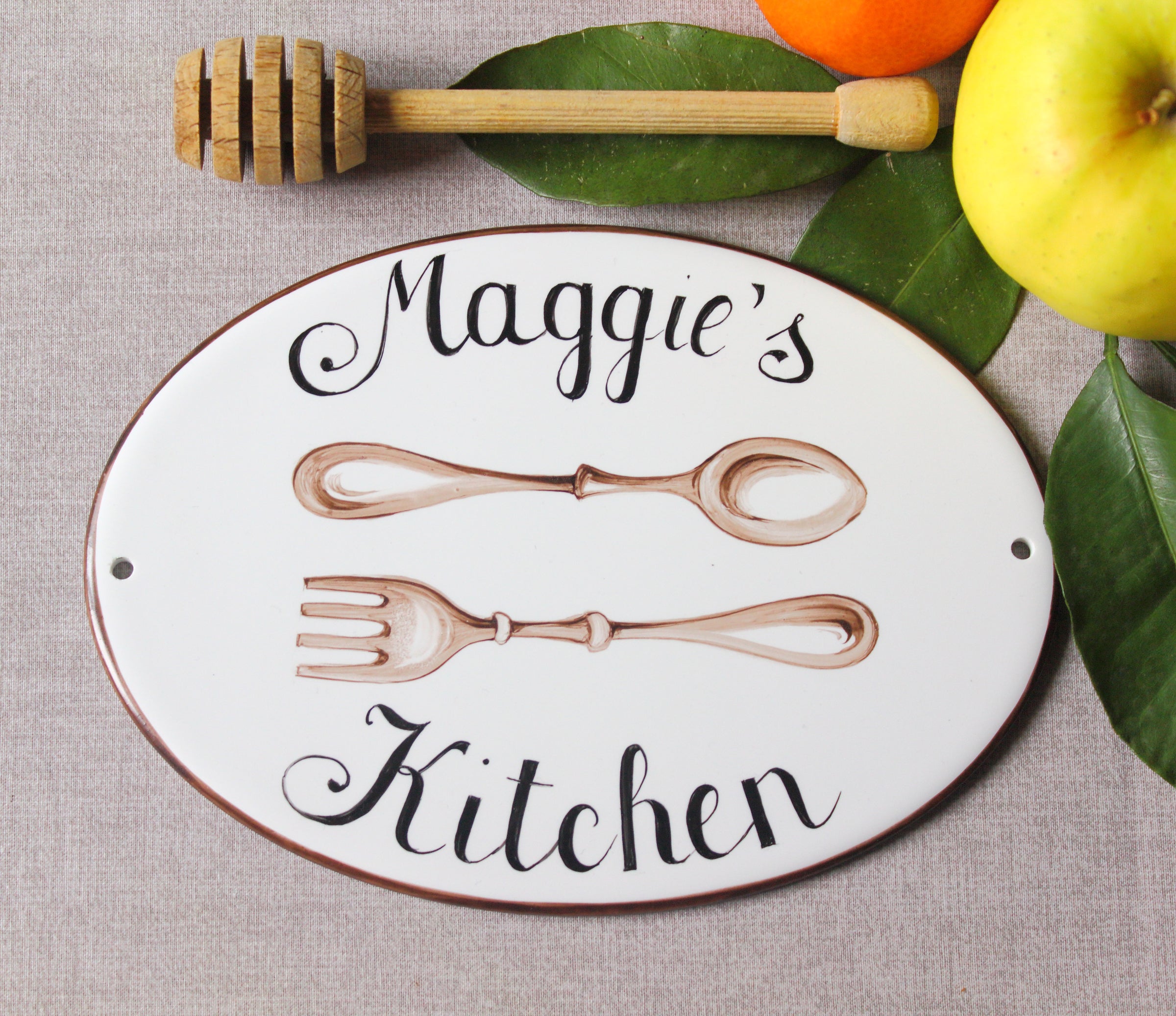 Personalized Kitchen Signs Decor– Dipinto Ad Arte