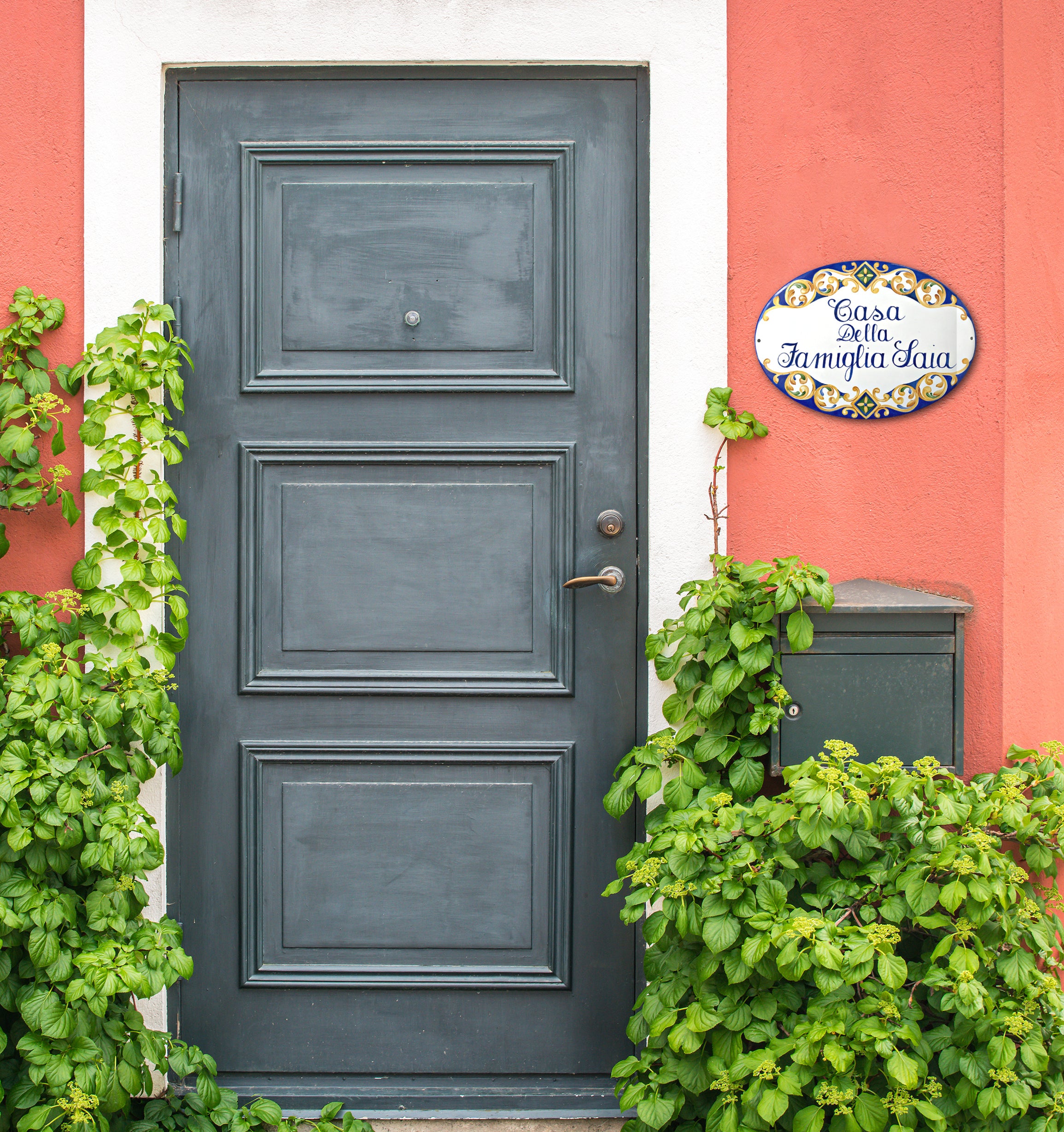 Talavera House Signs Personalized– Dipinto Ad Arte